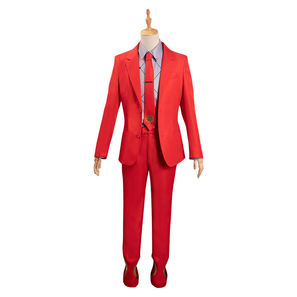 HIGH CARD Chris Redgrave Red Two-Piece Suit Cosplay Costume – Yicosplay