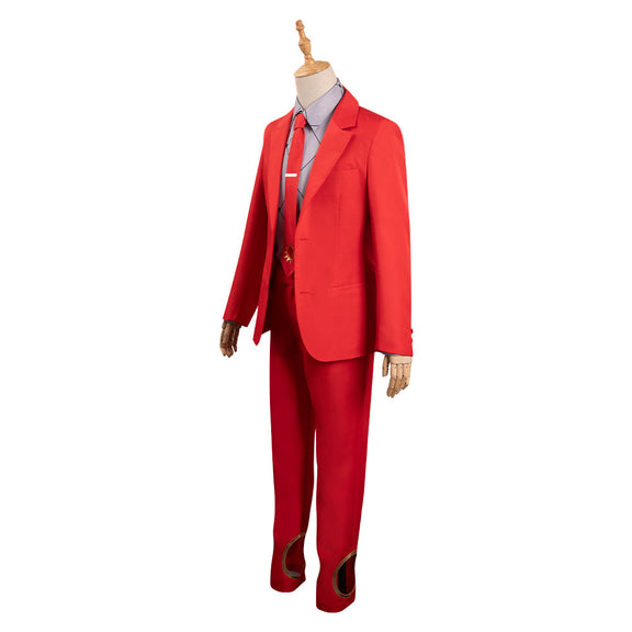 HIGH CARD Chris Redgrave Red Two-Piece Suit Cosplay Costume – Yicosplay