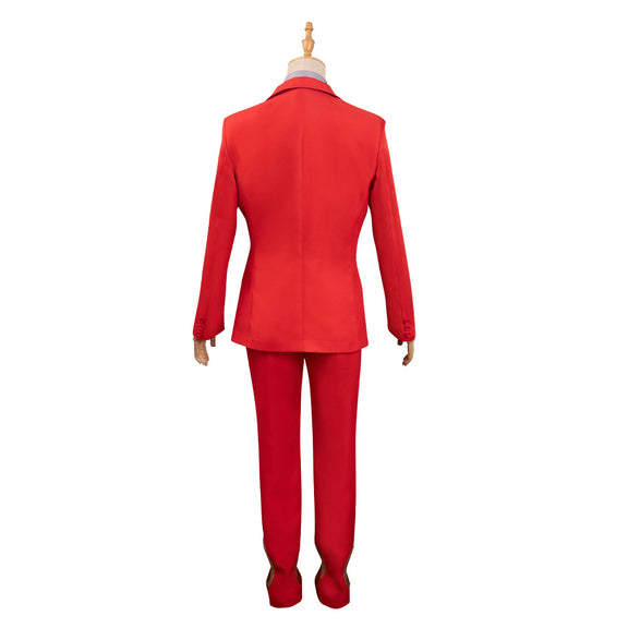 HIGH CARD Chris Redgrave Red Two-Piece Suit Cosplay Costume – Yicosplay