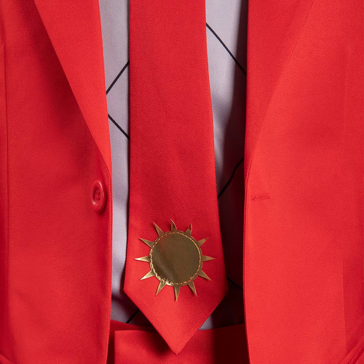 HIGH CARD Chris Redgrave Red Two-Piece Suit Cosplay Costume – Yicosplay