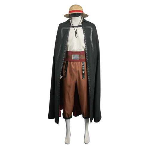 OP Red Hair Shanks Cosplay Costume – Yicosplay
