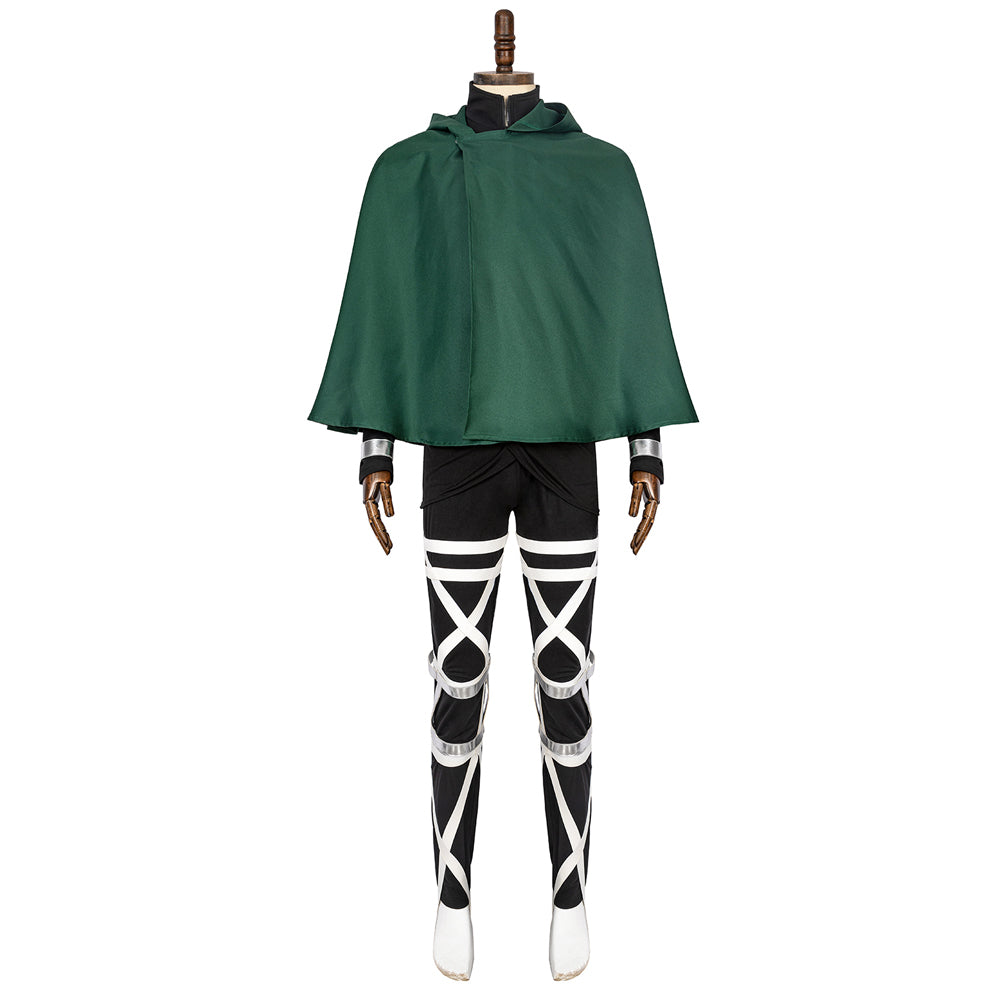 AoT Final Season The Survey Corps Captain Levi Ackerman Cosplay Costum ...