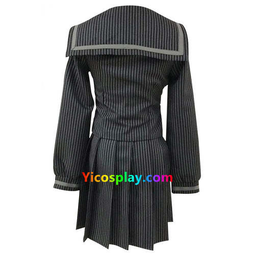 Danganronpa Female Saihara Shuichi Cosplay Costume School Uniform Ski ...