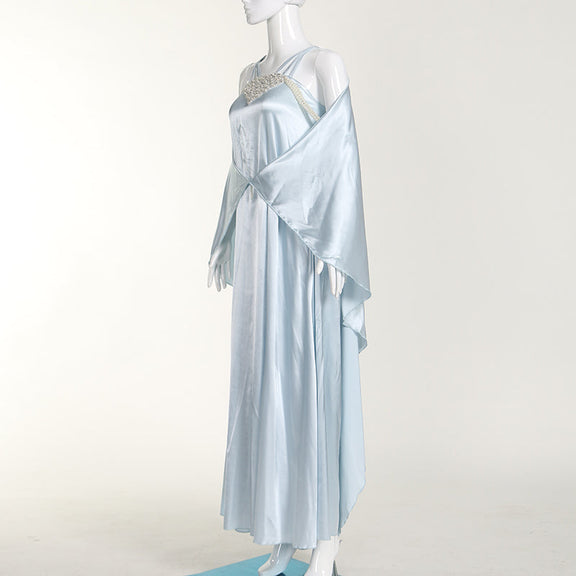 Padme Amidala Blue Cosplay Nightgown – Yicosplay