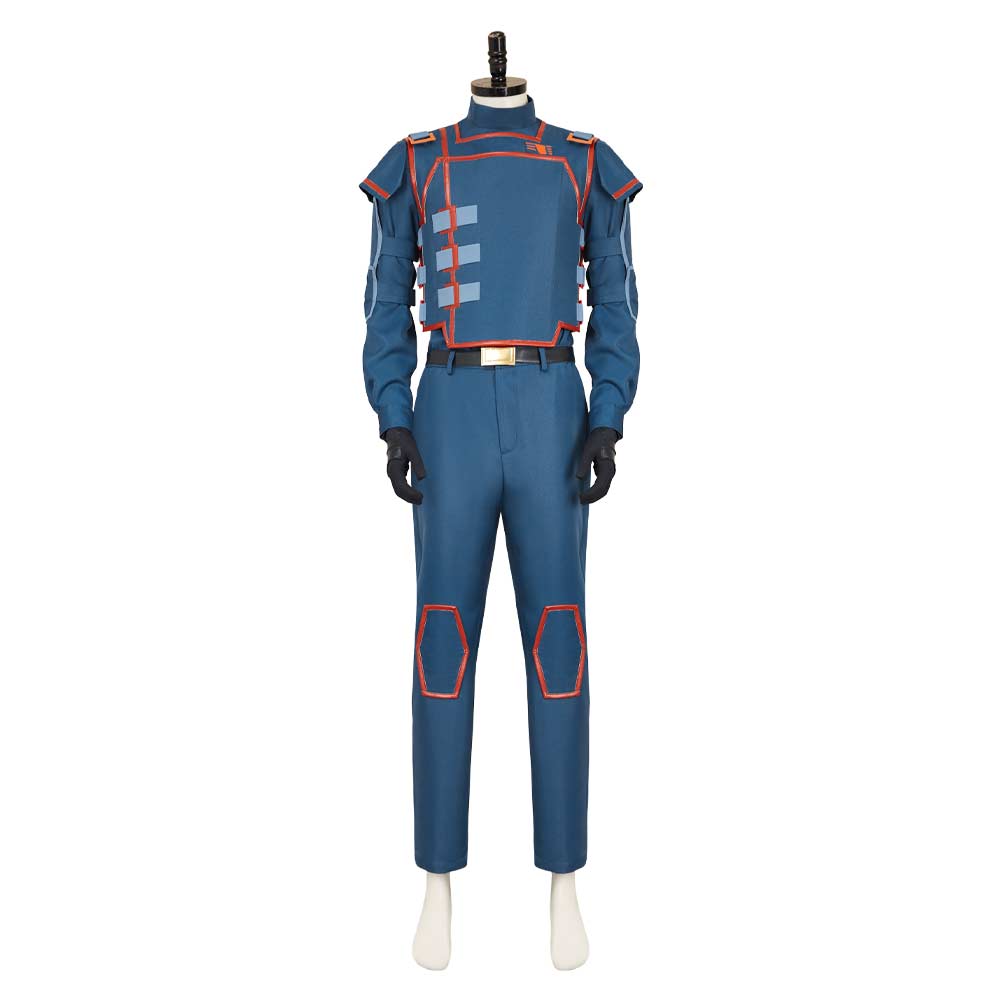 Andor Season 2 Syril Karn Blue Uniform Cosplay Costume – Yicosplay
