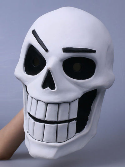 Undertale Papyrus and Sans Halloween Cosplay Face Mask for Adults ...