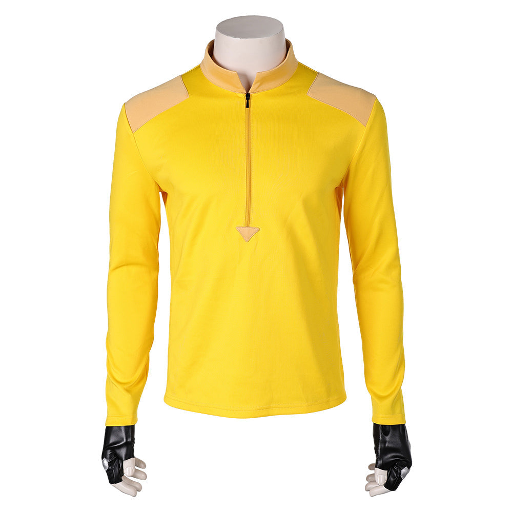 Creature Commandos 2024 Rick Flag Sr. Yellow Top – Yicosplay
