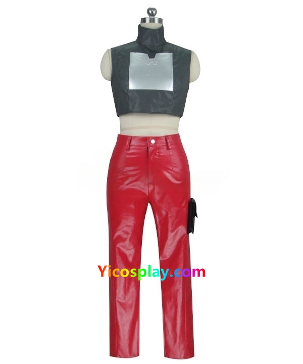 Soldier 76 Red Halloween Immortal Skin Cosplay Costume Outfit – Yicosplay