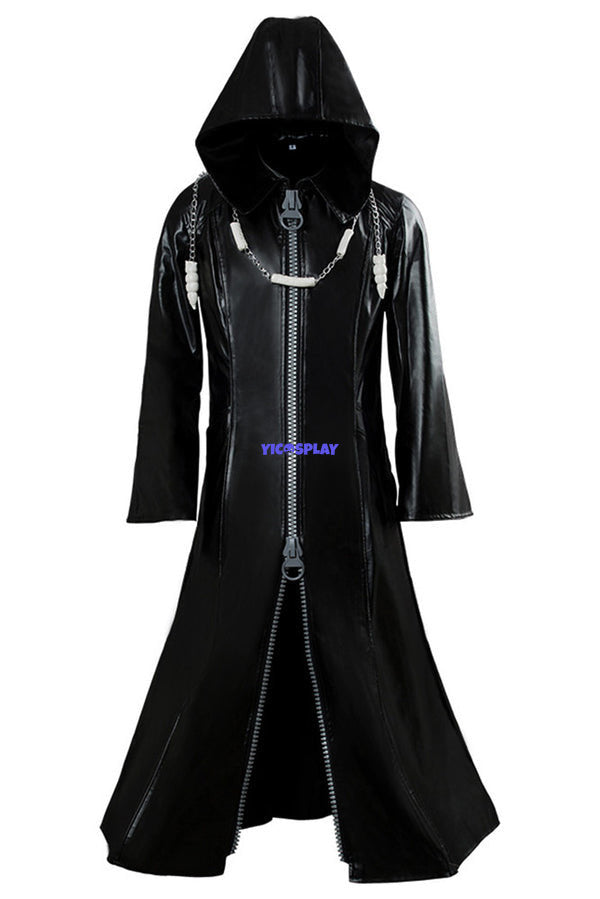 Organization Cosplay Pleather Coat Costume – Yicosplay