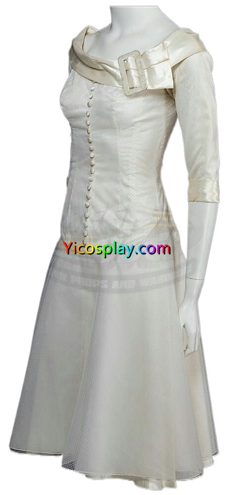 Kim Boggs Halloween White Dress Cosplay Costume – Yicosplay