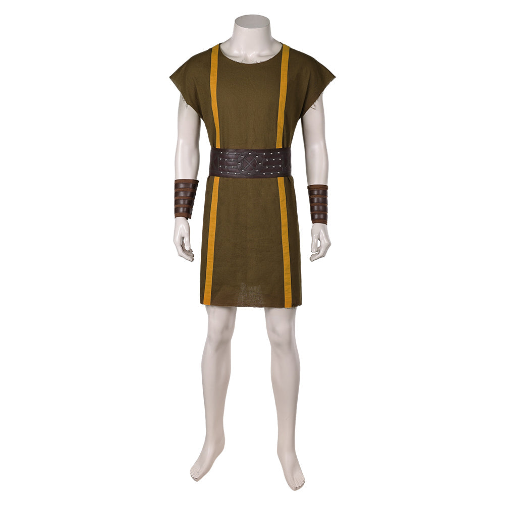 Gladiator 2024 Lucius Verus Yellow Brown Outfit – Yicosplay