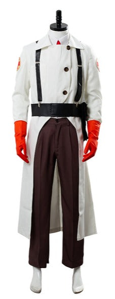 Team Fortress 2 Medic Outfits Halloween Carnival Suit Cosplay Costume ...