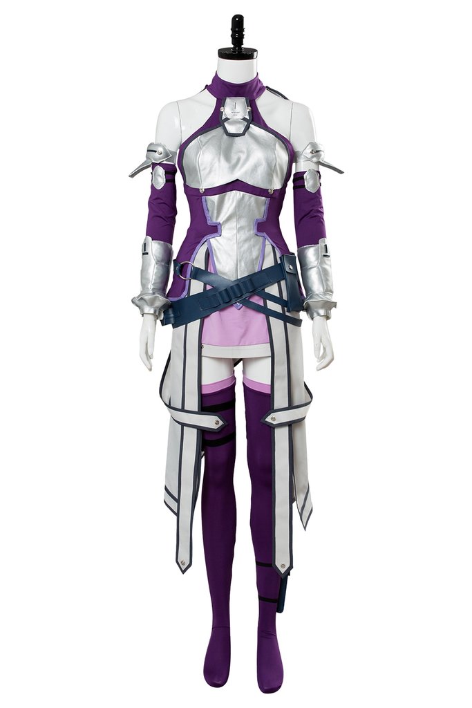Sword Art Online Fatal Bullet Asuna Outfit Cosplay Costume – Yicosplay