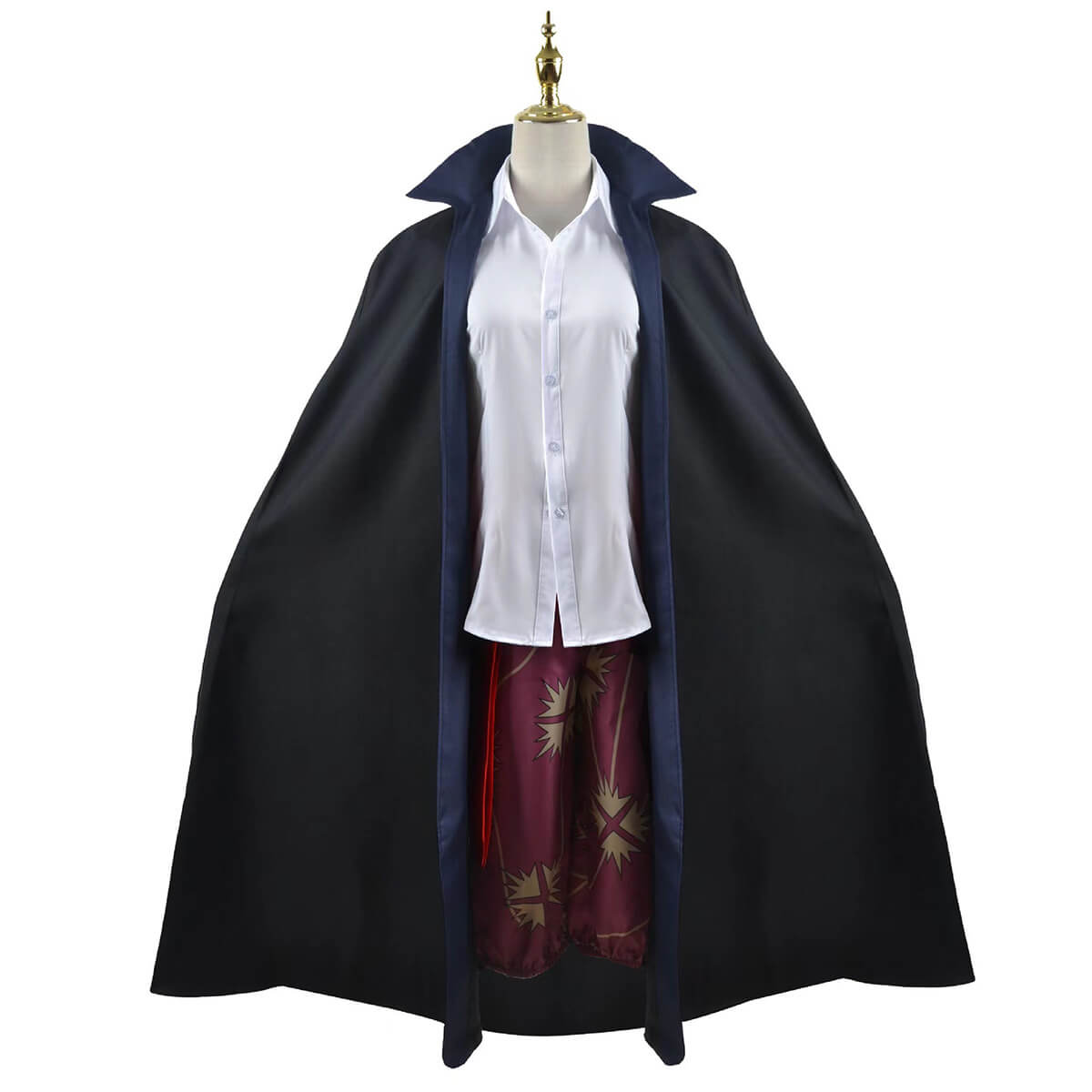 Red Hair Shanks Cosplay Costume Halloween Outfit – Yicosplay