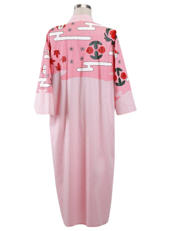 8th Division Captain Kyouraku Shunsui Captain Robe Cosplay Costume ...