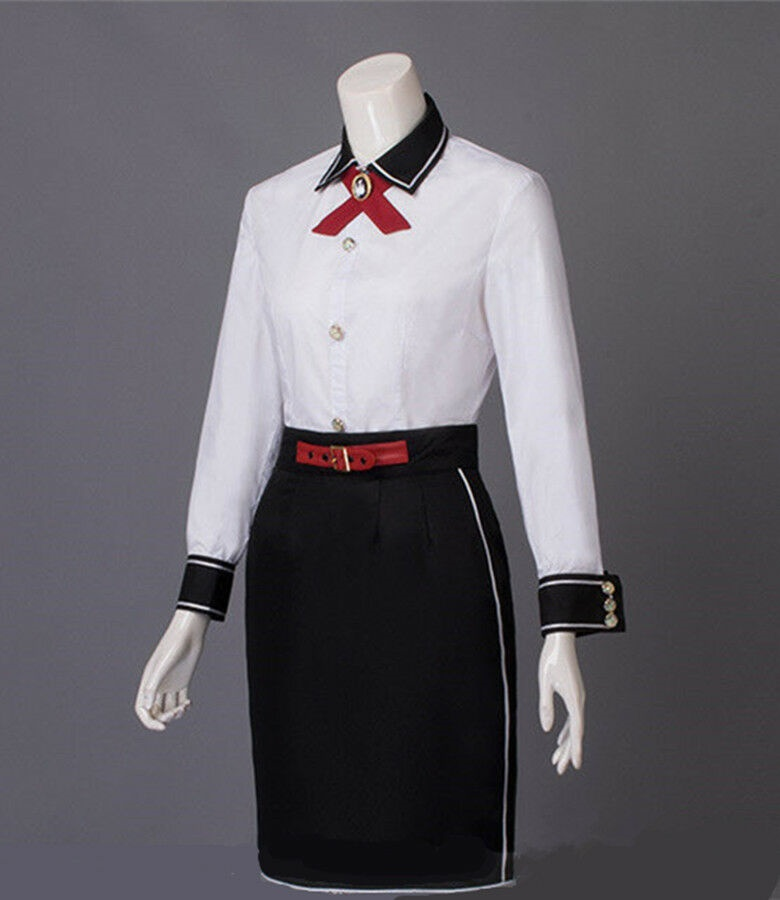 Elizabeth White Cosplay Uniform Halloween Costume – Yicosplay
